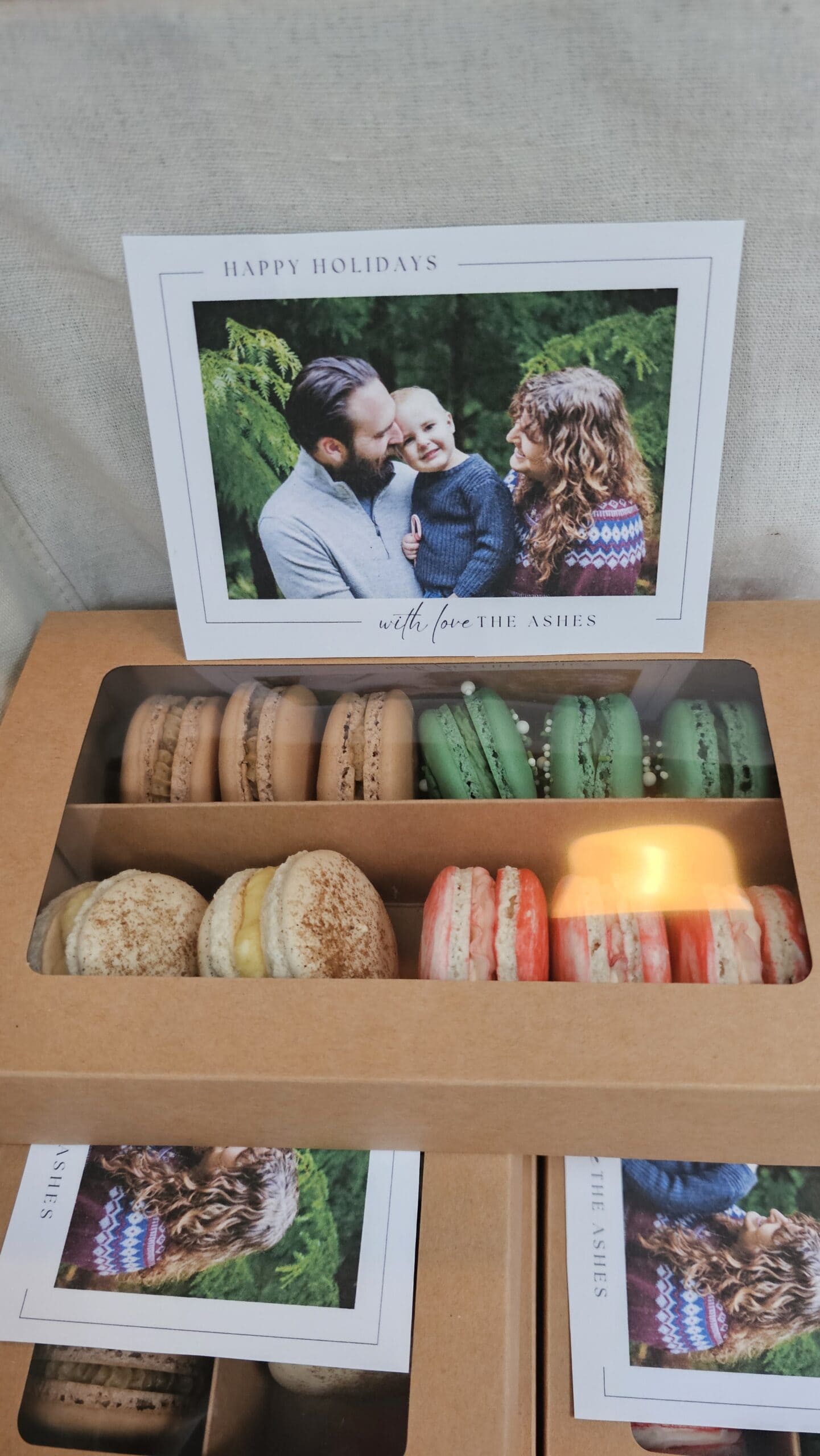 Christmas Macaron Box - Five Holiday Flavours - Cloudy Kitchen