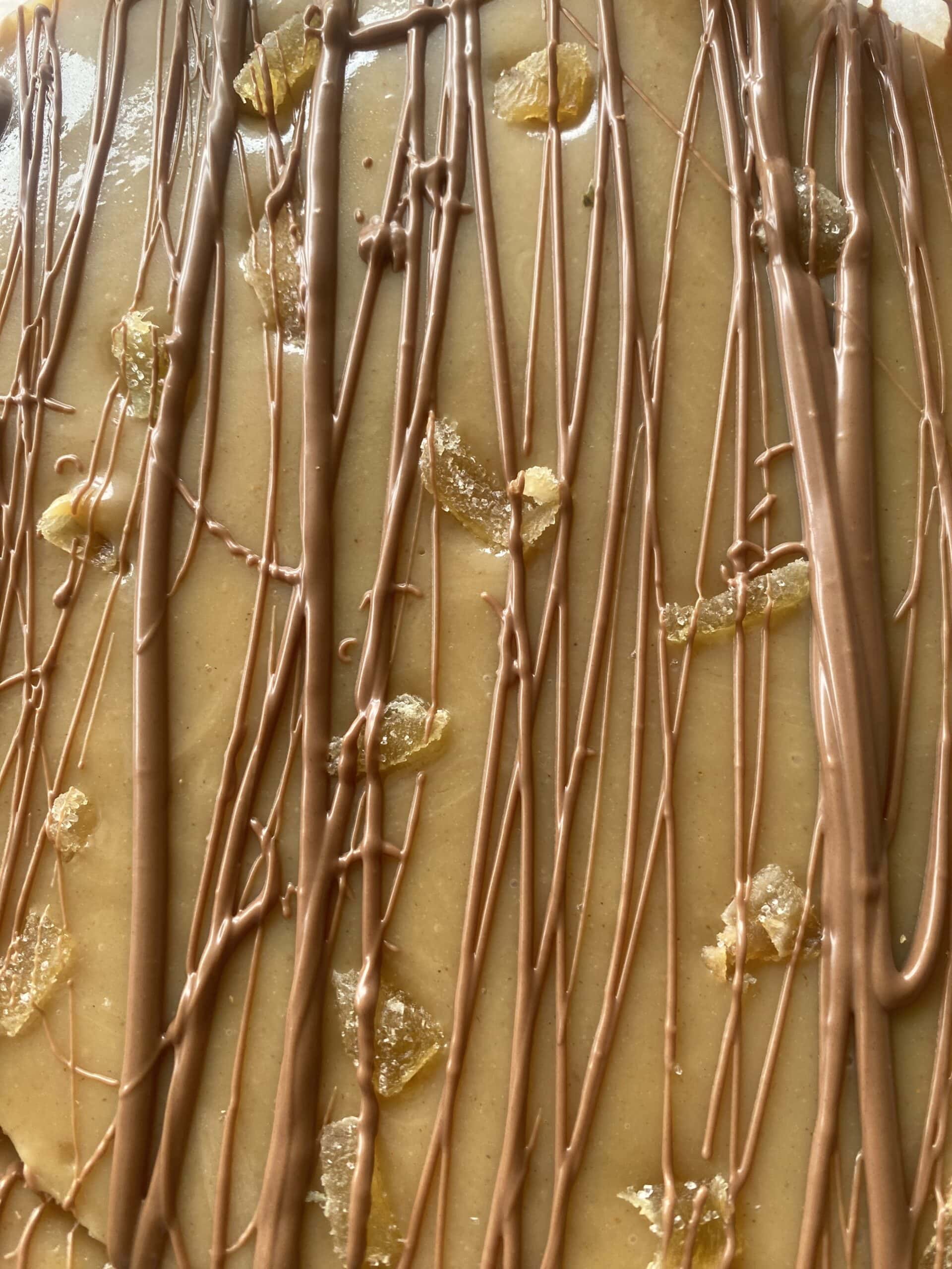 Ginger Caramel Slice - Cloudy Kitchen