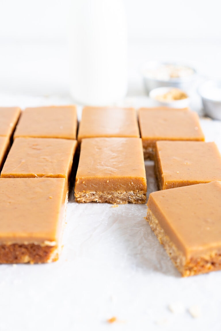 Ginger Caramel Slice - Cloudy Kitchen
