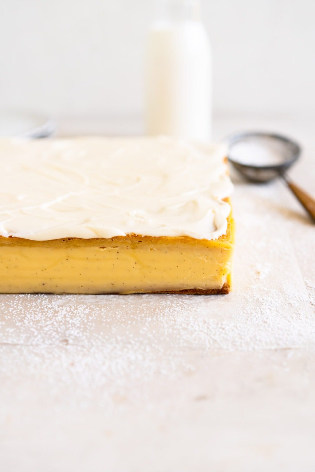 Custard Square with Homemade Puff Pastry - Cloudy Kitchen