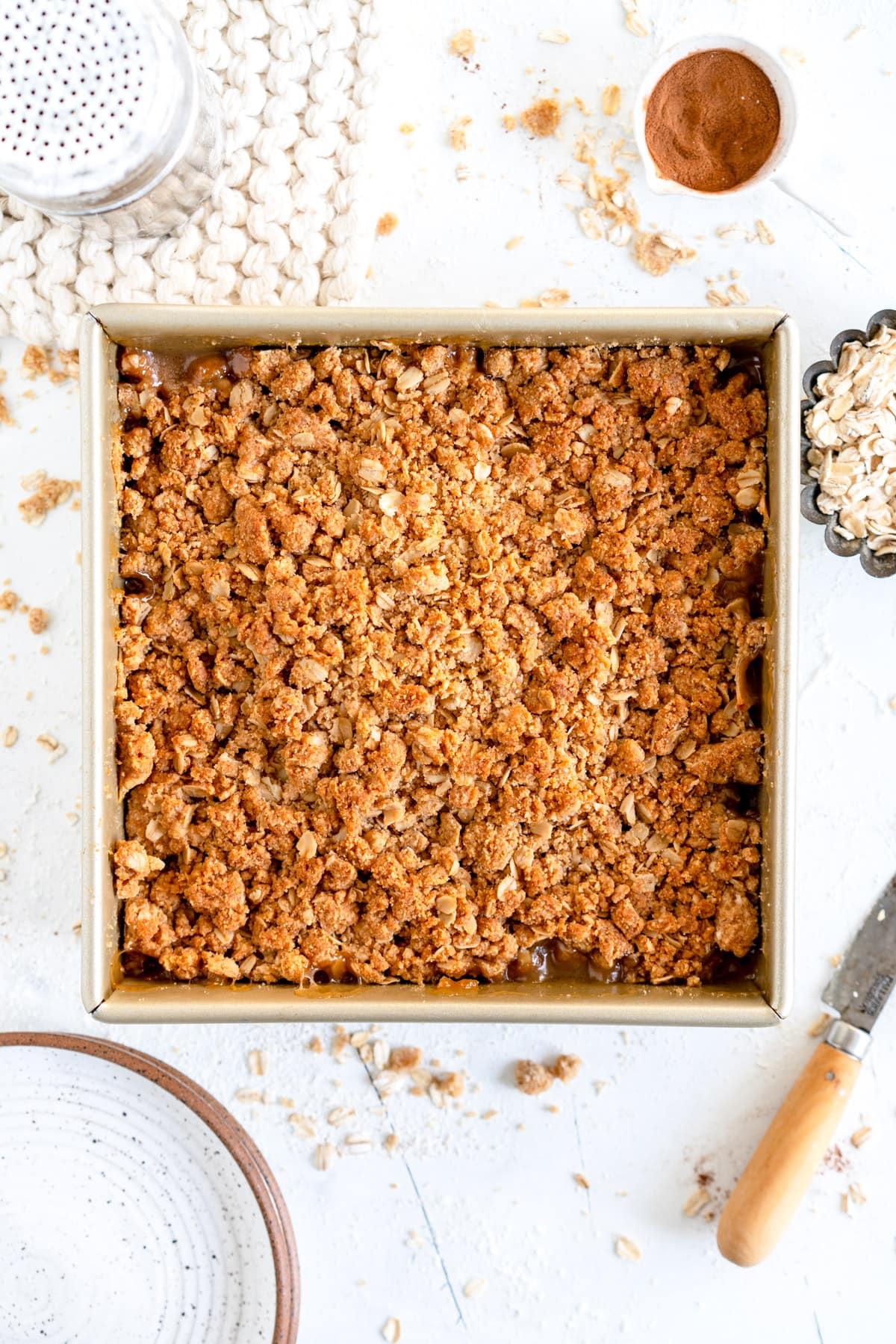 Apple Crumble / Apple Crisp (Super Easy) - Cloudy Kitchen