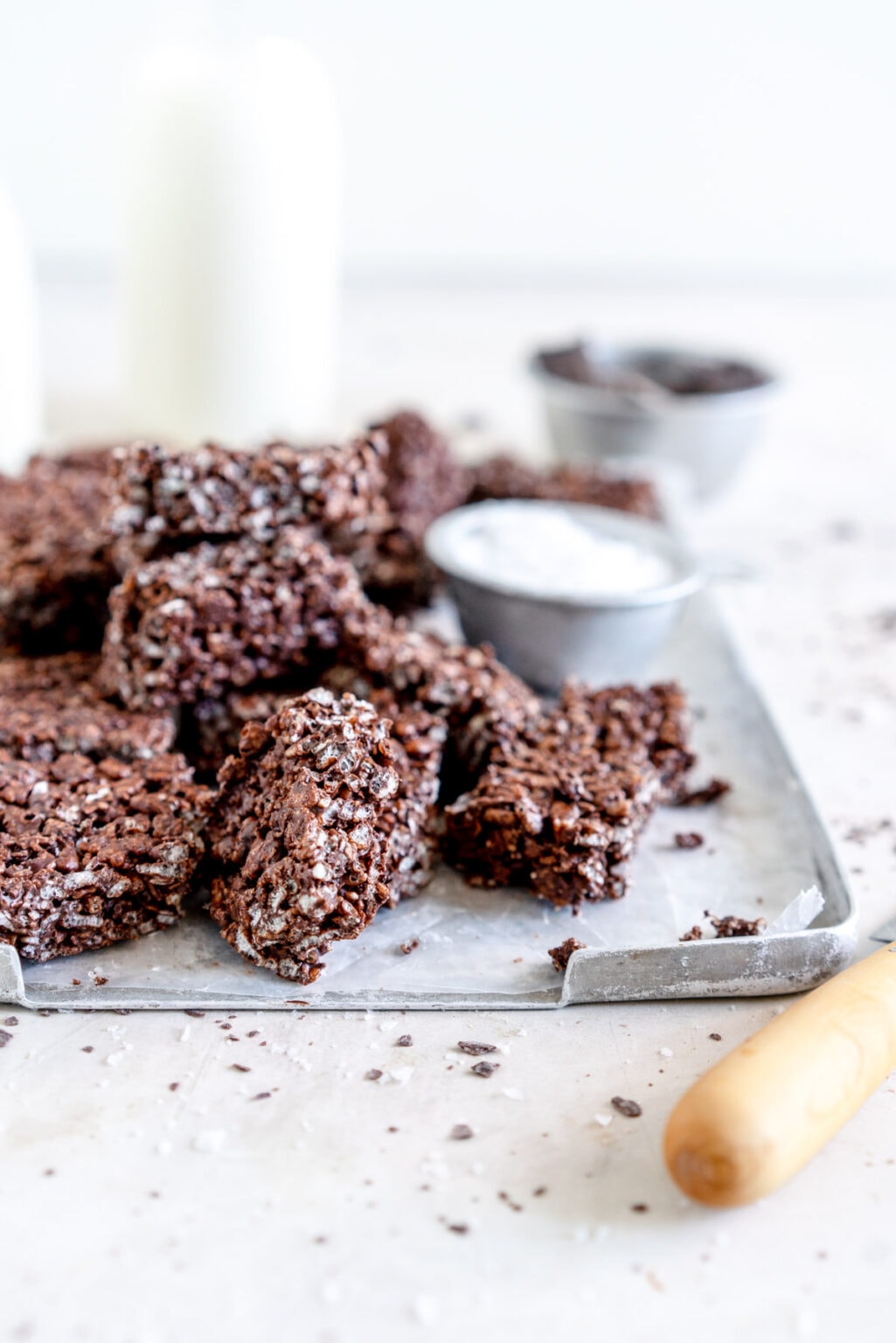 Chocolate Crackles Recipe - Cloudy Kitchen