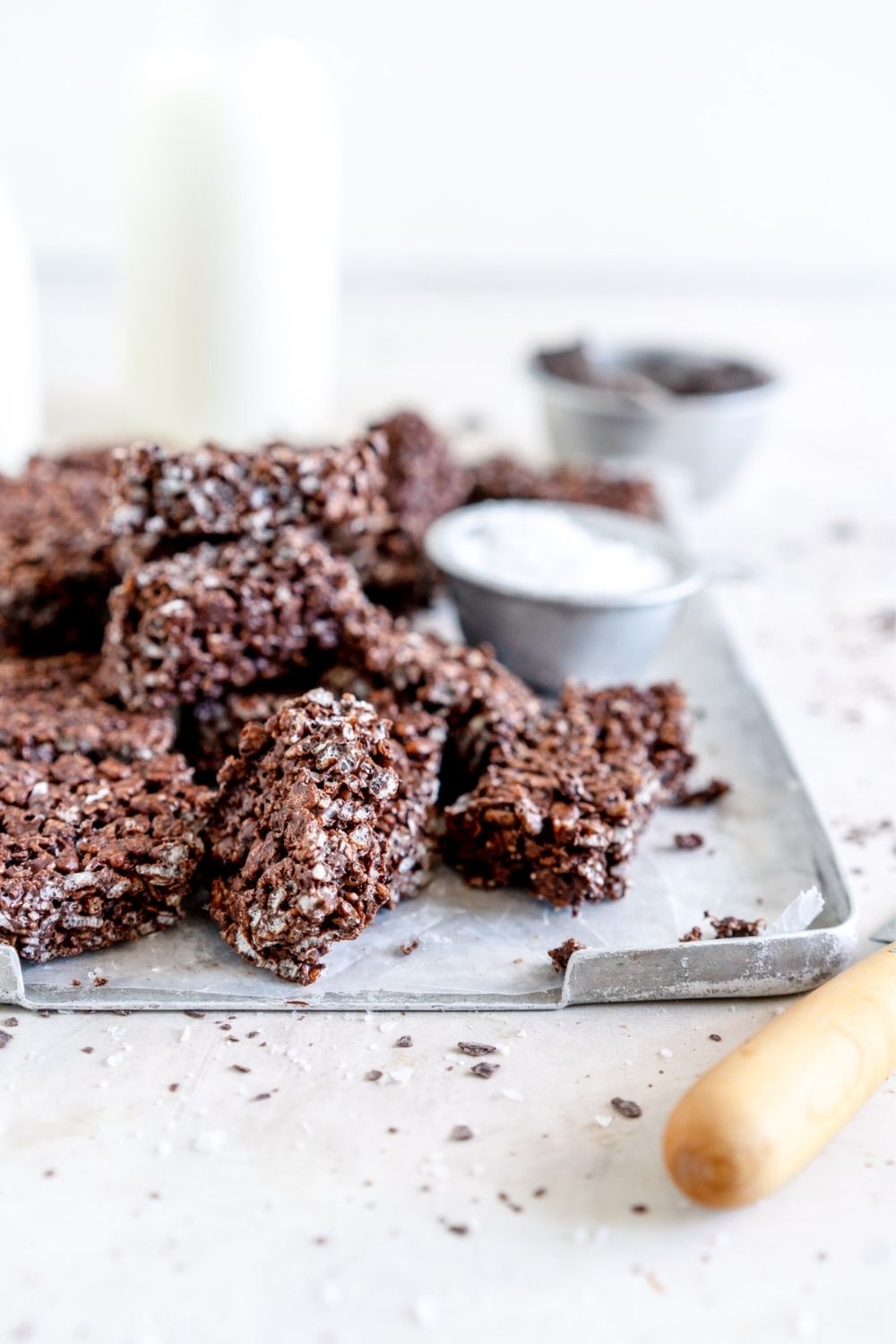 Chocolate Crackles Recipe - Cloudy Kitchen