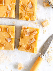 Ginger Caramel Slice - Cloudy Kitchen