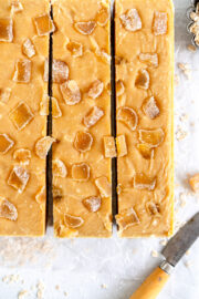 Oaty Ginger Crunch (Ginger Slice) - Cloudy Kitchen