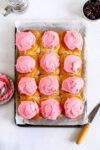 Iced Buns (Pink Buns) - Cloudy Kitchen