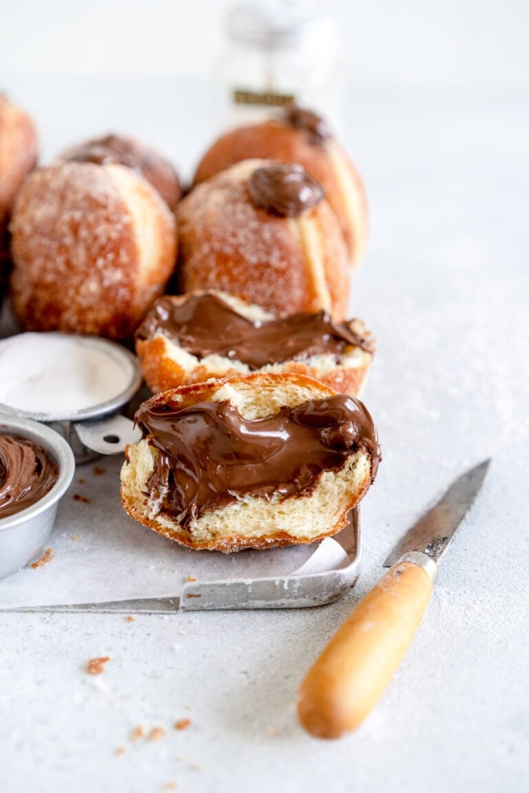 Nutella Donuts - Cloudy Kitchen