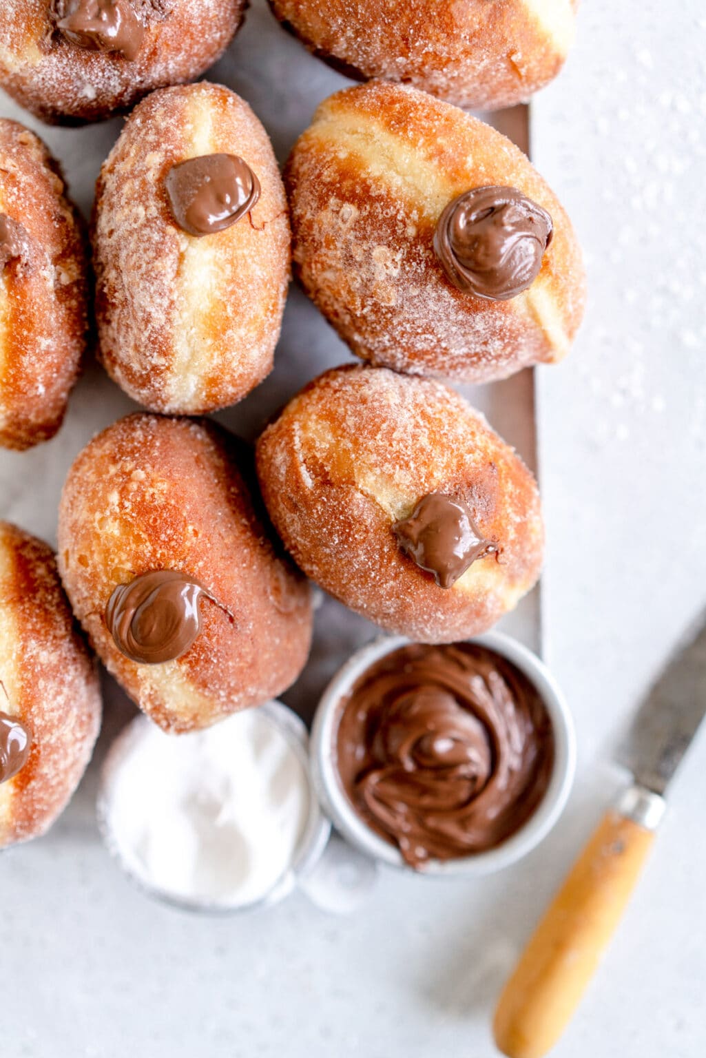 Nutella Donuts - Cloudy Kitchen