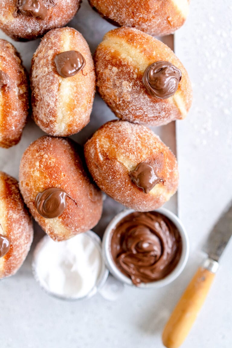 Nutella Donuts - Cloudy Kitchen