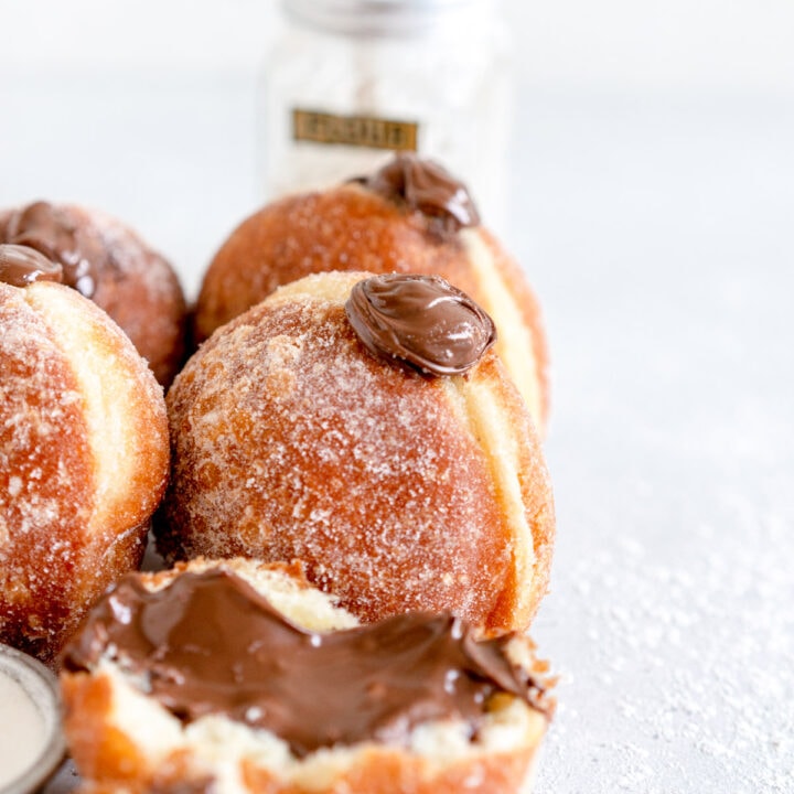 Nutella Donuts - Cloudy Kitchen
