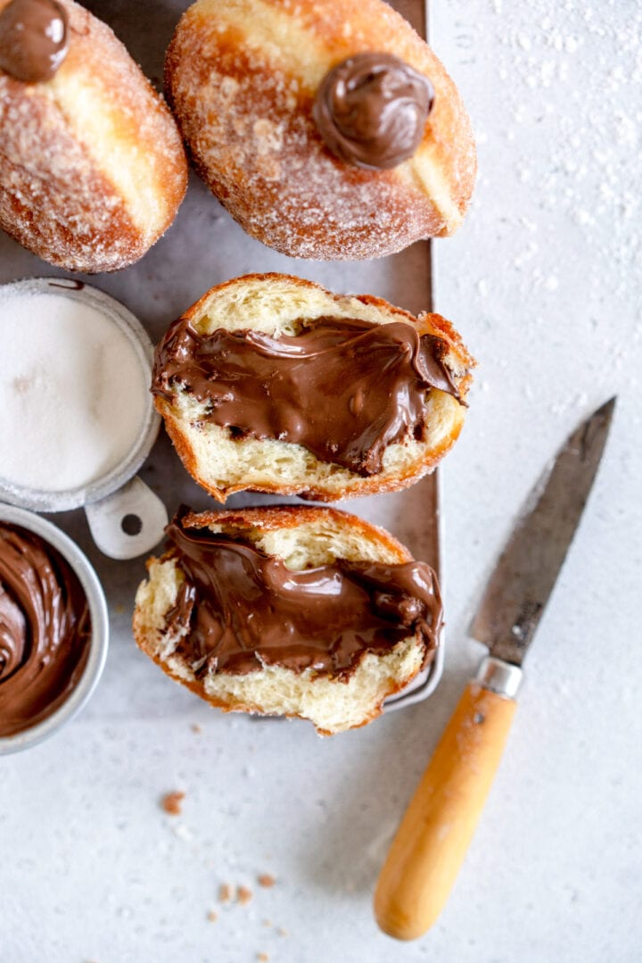 Nutella Donuts - Cloudy Kitchen