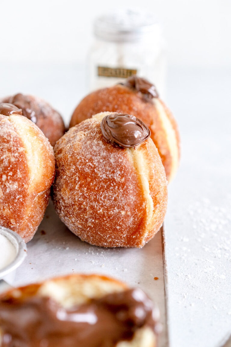 Nutella Donuts - Cloudy Kitchen