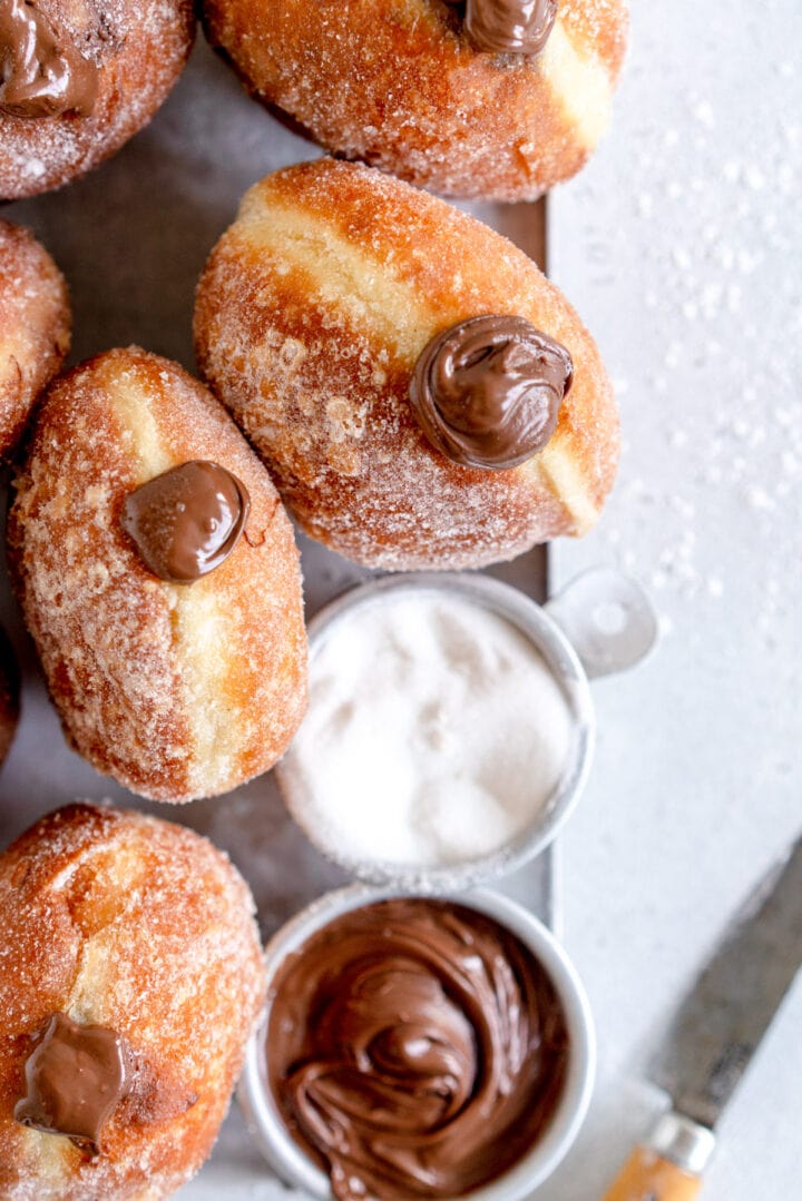 Nutella Donuts - Cloudy Kitchen