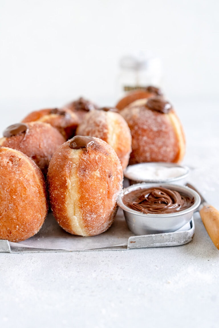 Nutella Donuts - Cloudy Kitchen