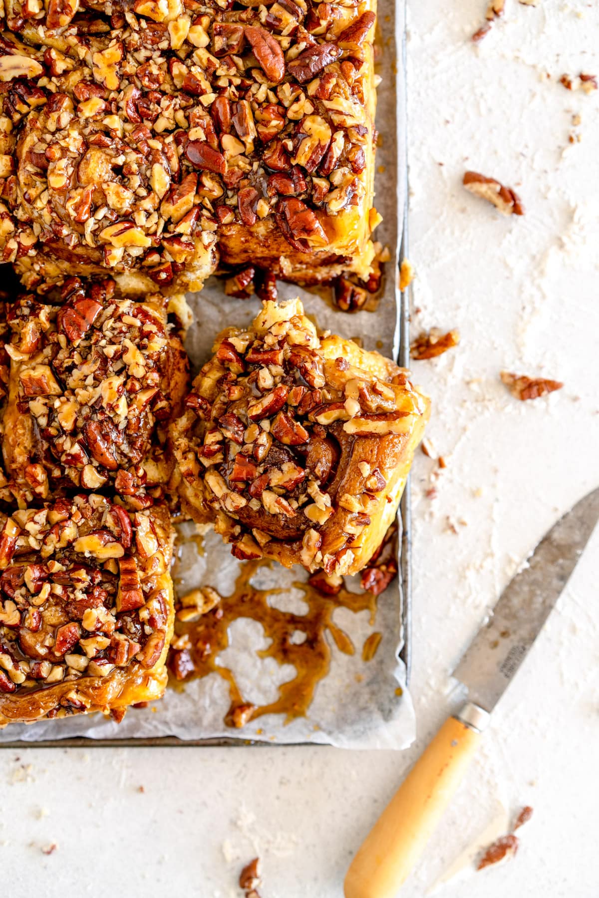 How to Make Caramel-Pecan Nut Sticky Buns - Cloudy Kitchen