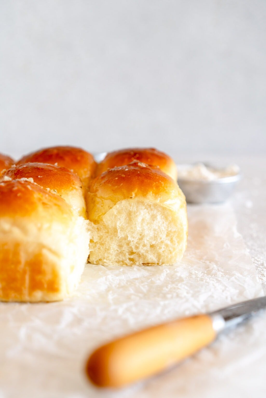Small Batch Dinner Rolls (Makes 9 Rolls) - Cloudy Kitchen