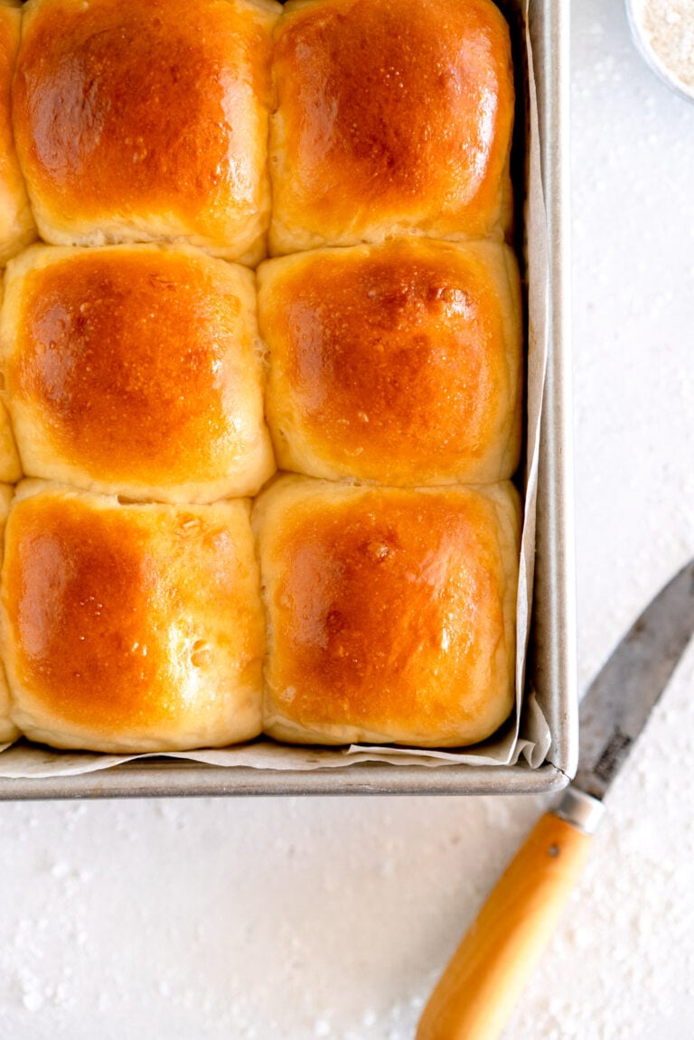 Small Batch Dinner Rolls (Makes 9 Rolls) - Cloudy Kitchen