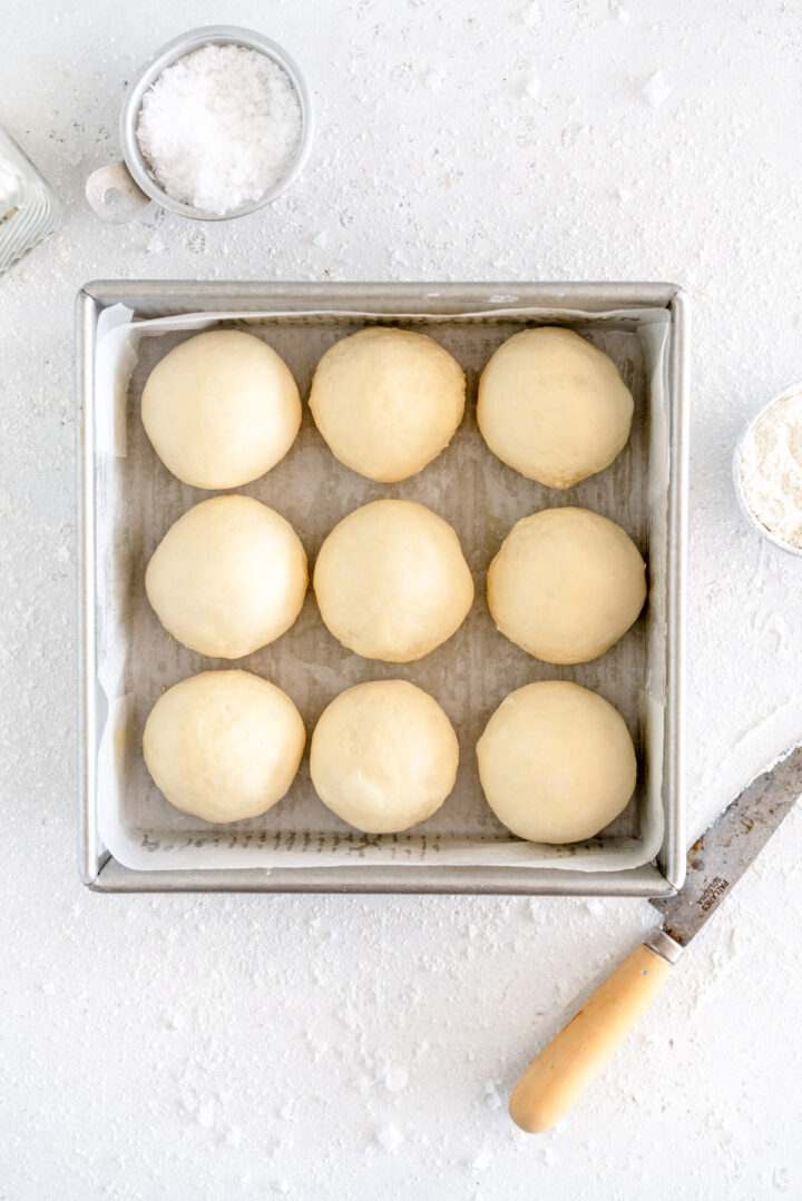 Small Batch Dinner Rolls (Makes 9 Rolls) - Cloudy Kitchen