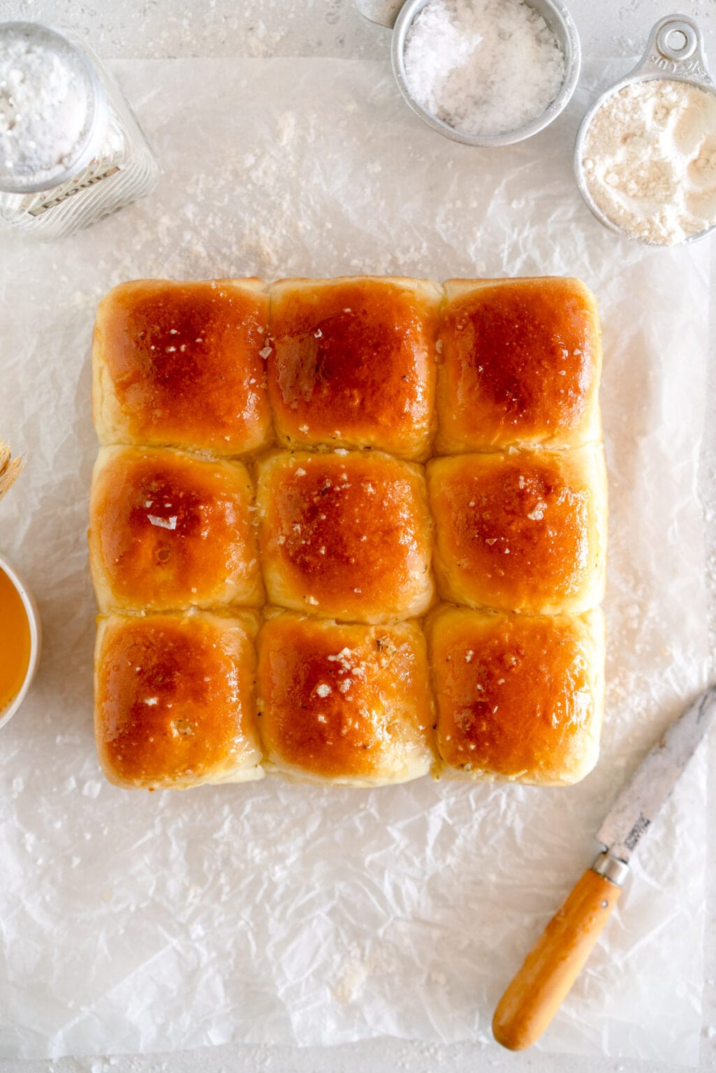 Small Batch Dinner Rolls (Makes 9 Rolls) - Cloudy Kitchen