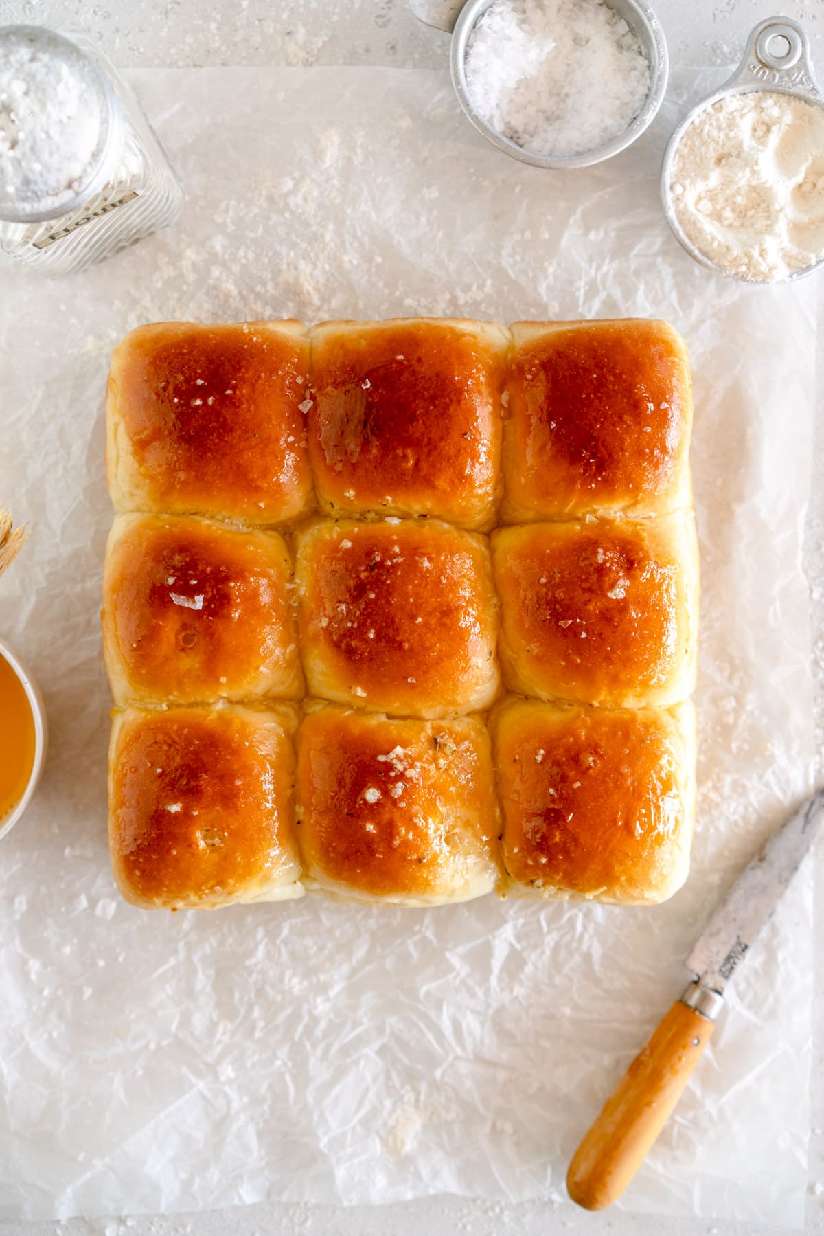 Small Batch Dinner Rolls (Makes 9 Rolls) - Cloudy Kitchen