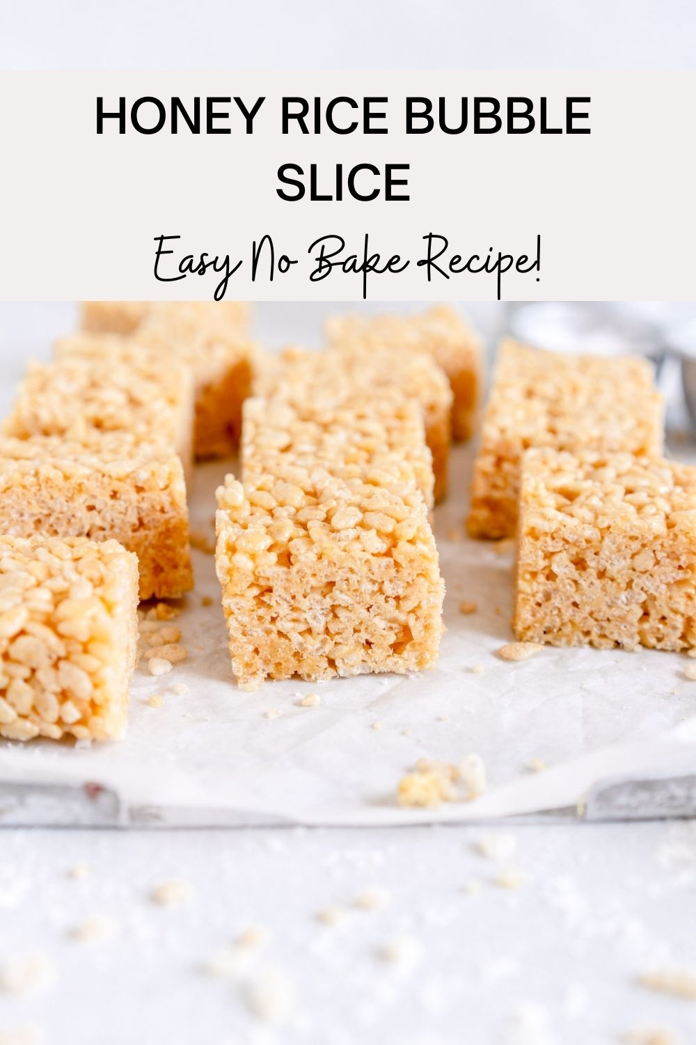 Rice Bubble Slice - Cloudy Kitchen