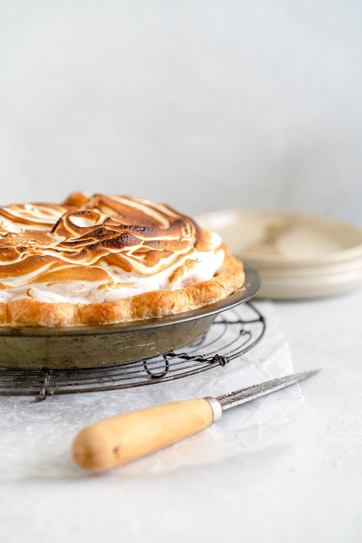 Silky Lemon Meringue Pie - Cloudy Kitchen