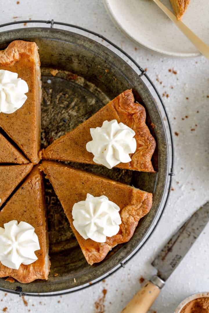 My Perfect Homemade Pumpkin Pie (No Cracks) - Cloudy Kitchen