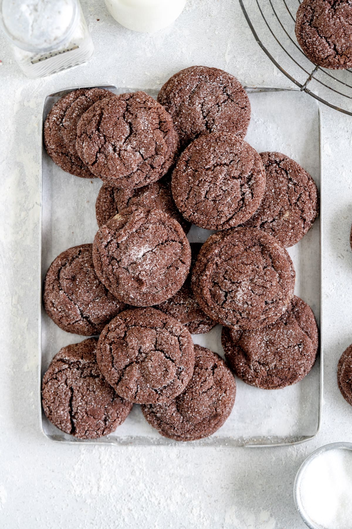 30 minute Chewy Chocolate Cookies - Cloudy Kitchen