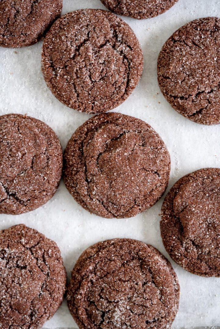 30 minute Chewy Chocolate Cookies - Cloudy Kitchen