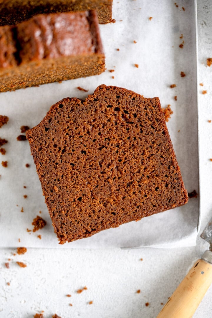 Classic Gingerbread Loaf - Cloudy Kitchen