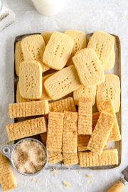 30 Minute Shortbread Cookies - Cloudy Kitchen