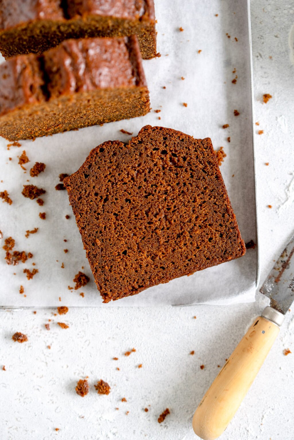 Classic Gingerbread Loaf - Cloudy Kitchen