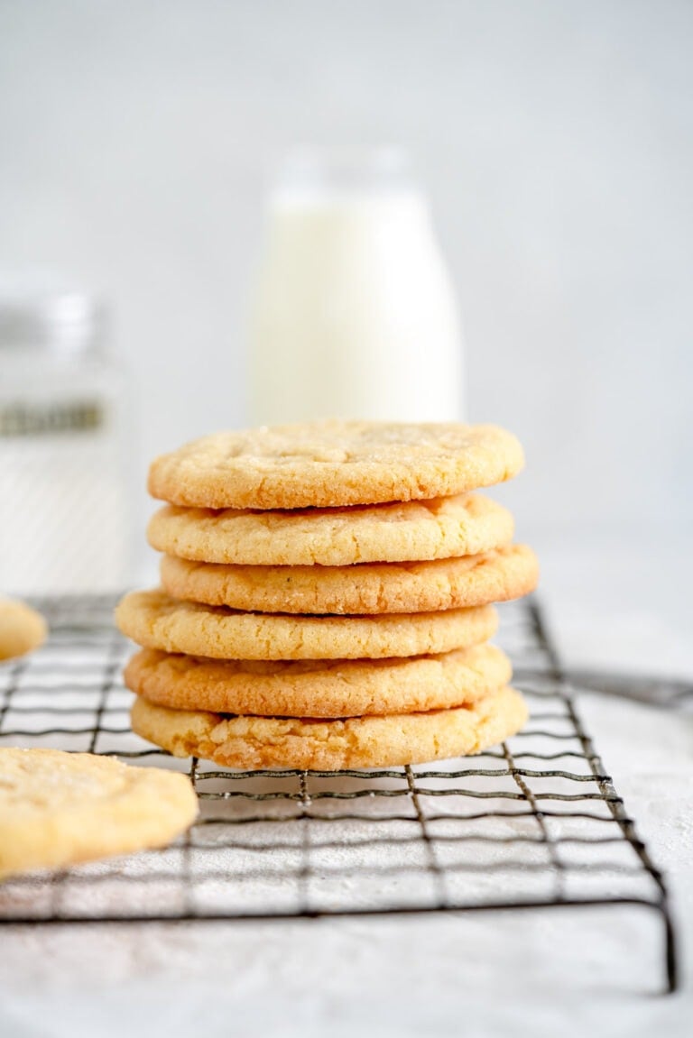 Soft and Chewy Classic Vanilla Cookies - Cloudy Kitchen