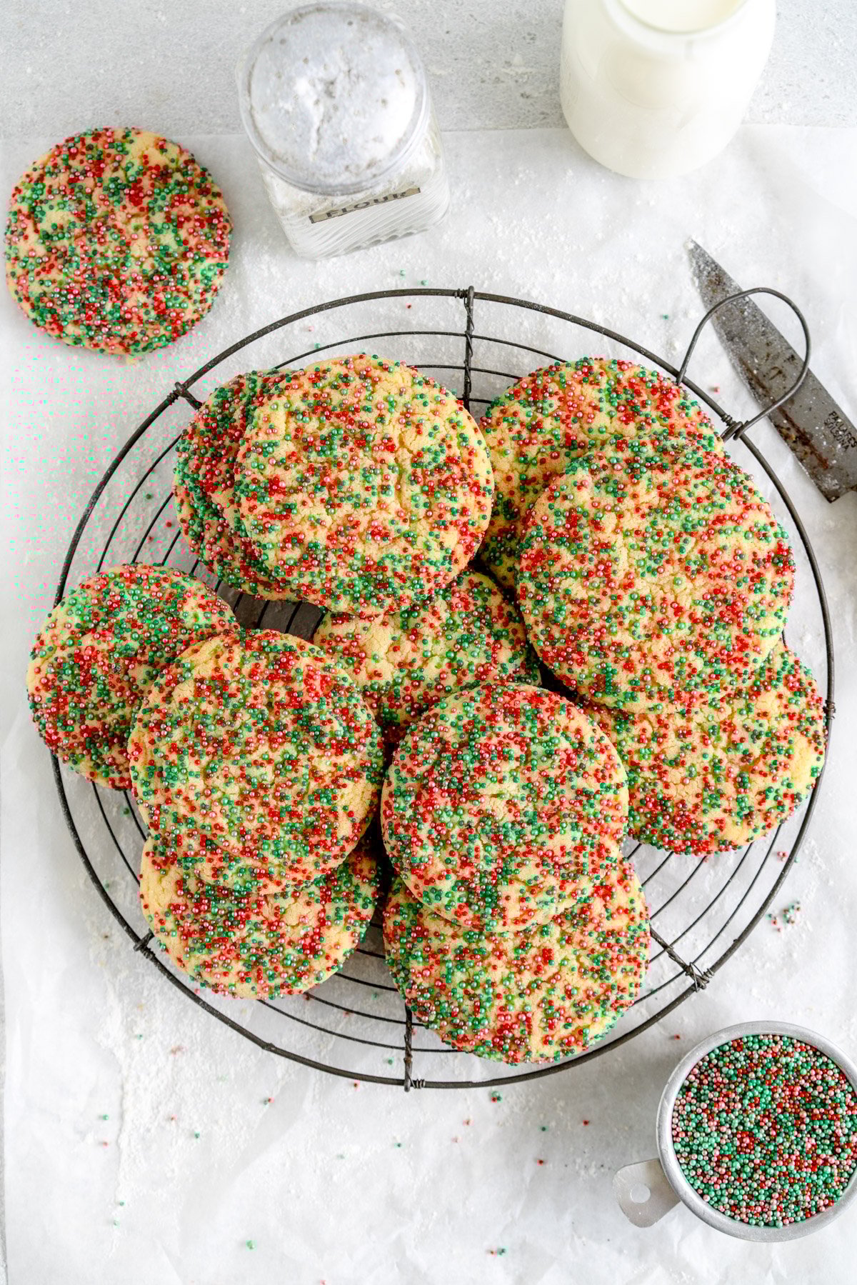 Soft and Chewy Classic Vanilla Cookies - Cloudy Kitchen