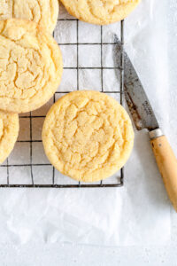 Soft and Chewy Classic Vanilla Cookies - Cloudy Kitchen