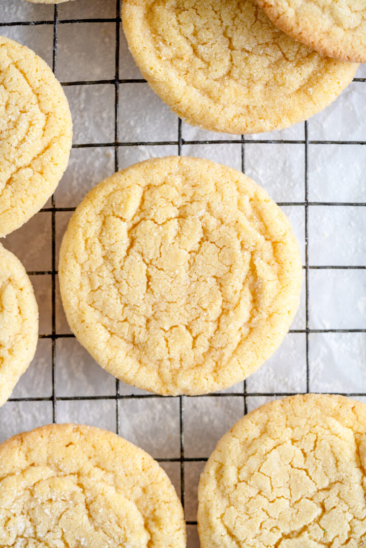 Soft and Chewy Classic Vanilla Cookies - Cloudy Kitchen