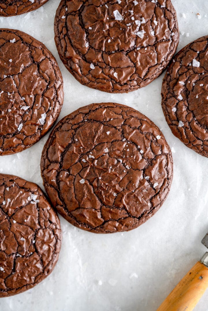 25 Minute Brownie Cookies - Cloudy Kitchen