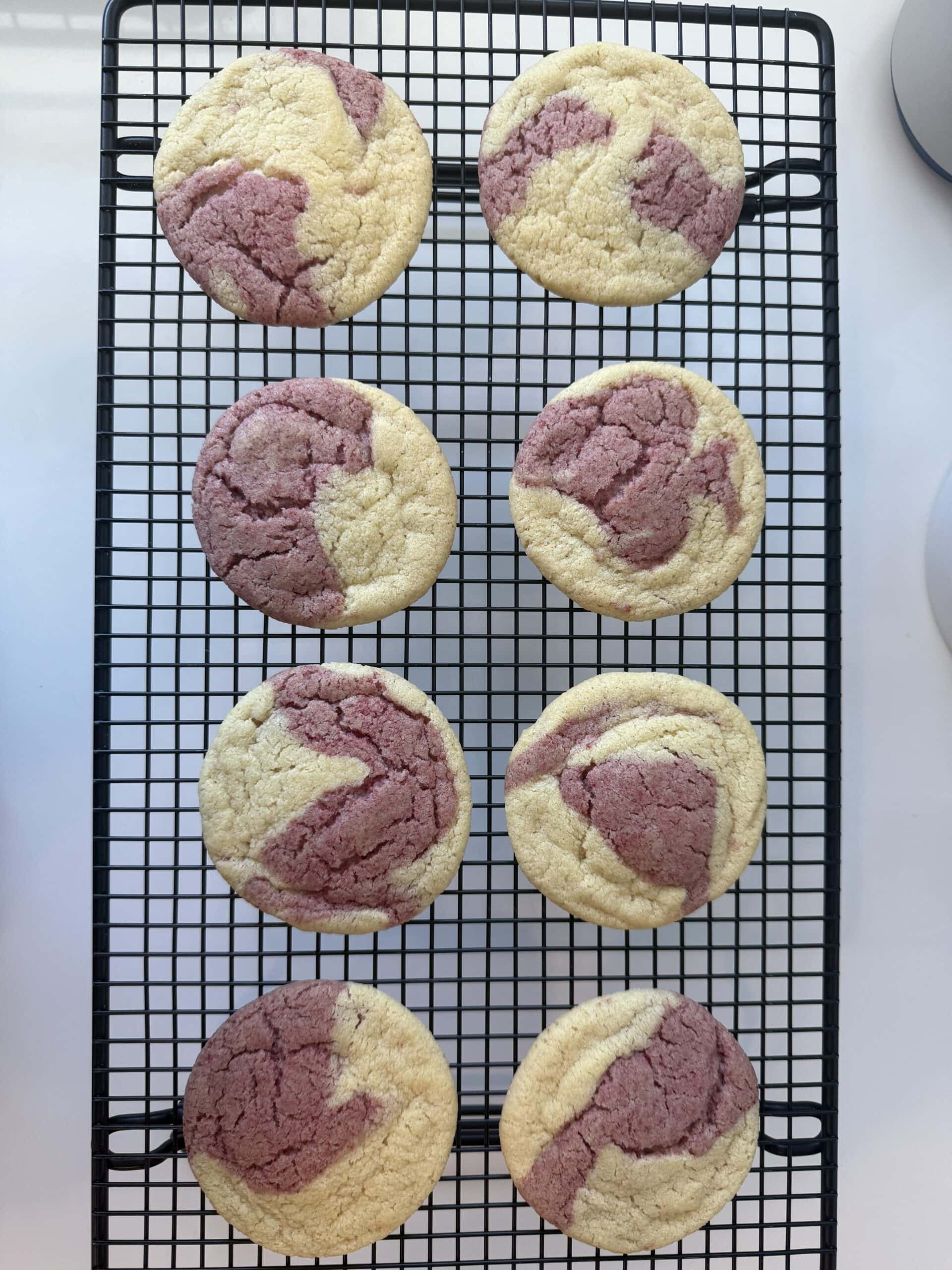 30 Minute Raspberry Cookies - Cloudy Kitchen