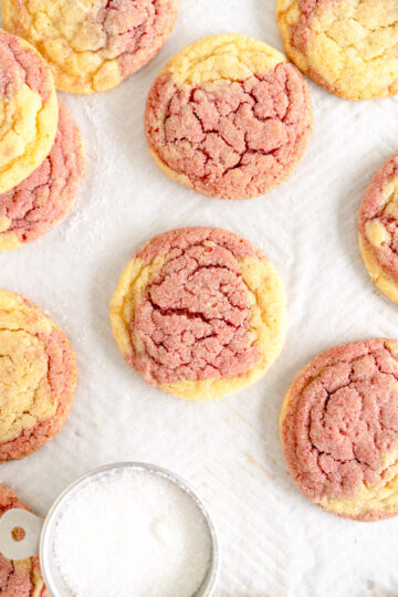 30 Minute Raspberry Cookies - Cloudy Kitchen