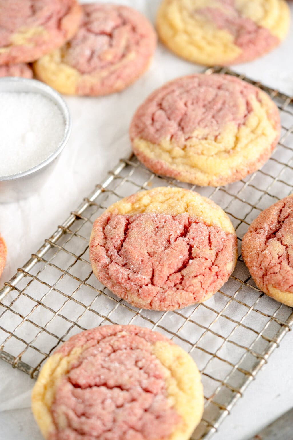30 Minute Raspberry Cookies - Cloudy Kitchen