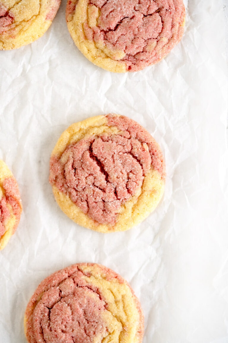 30 Minute Raspberry Cookies - Cloudy Kitchen