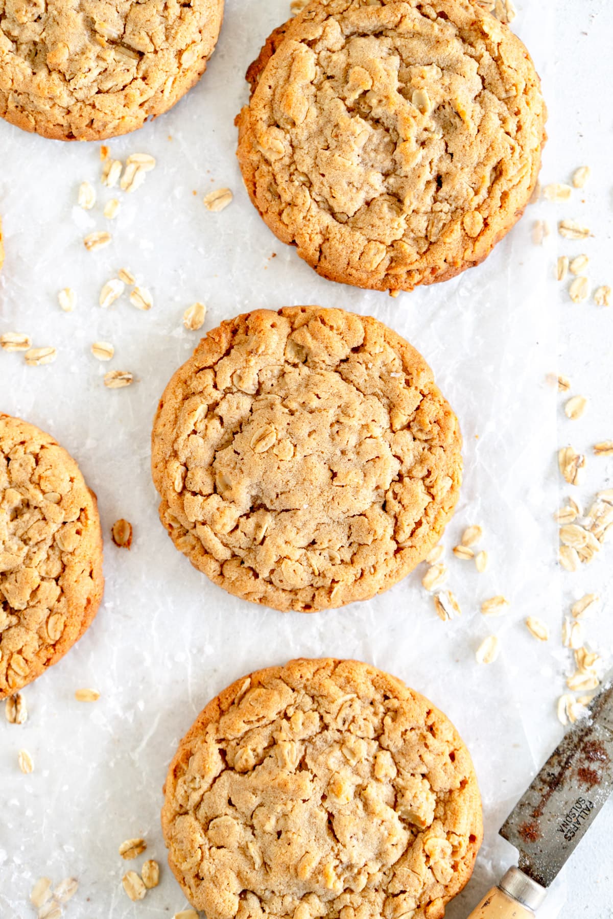 Soft and Chewy 30 Minute Peanut Butter Oatmeal Cookies - Cloudy Kitchen