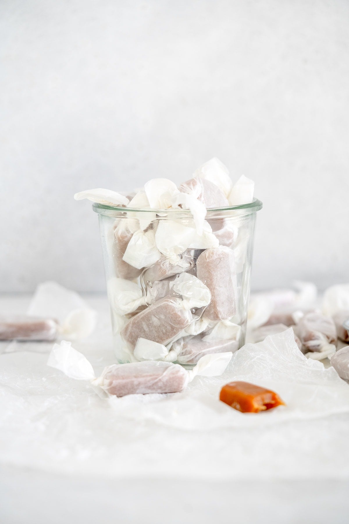 Soft and Chewy Foolproof Caramel Candy - Cloudy Kitchen