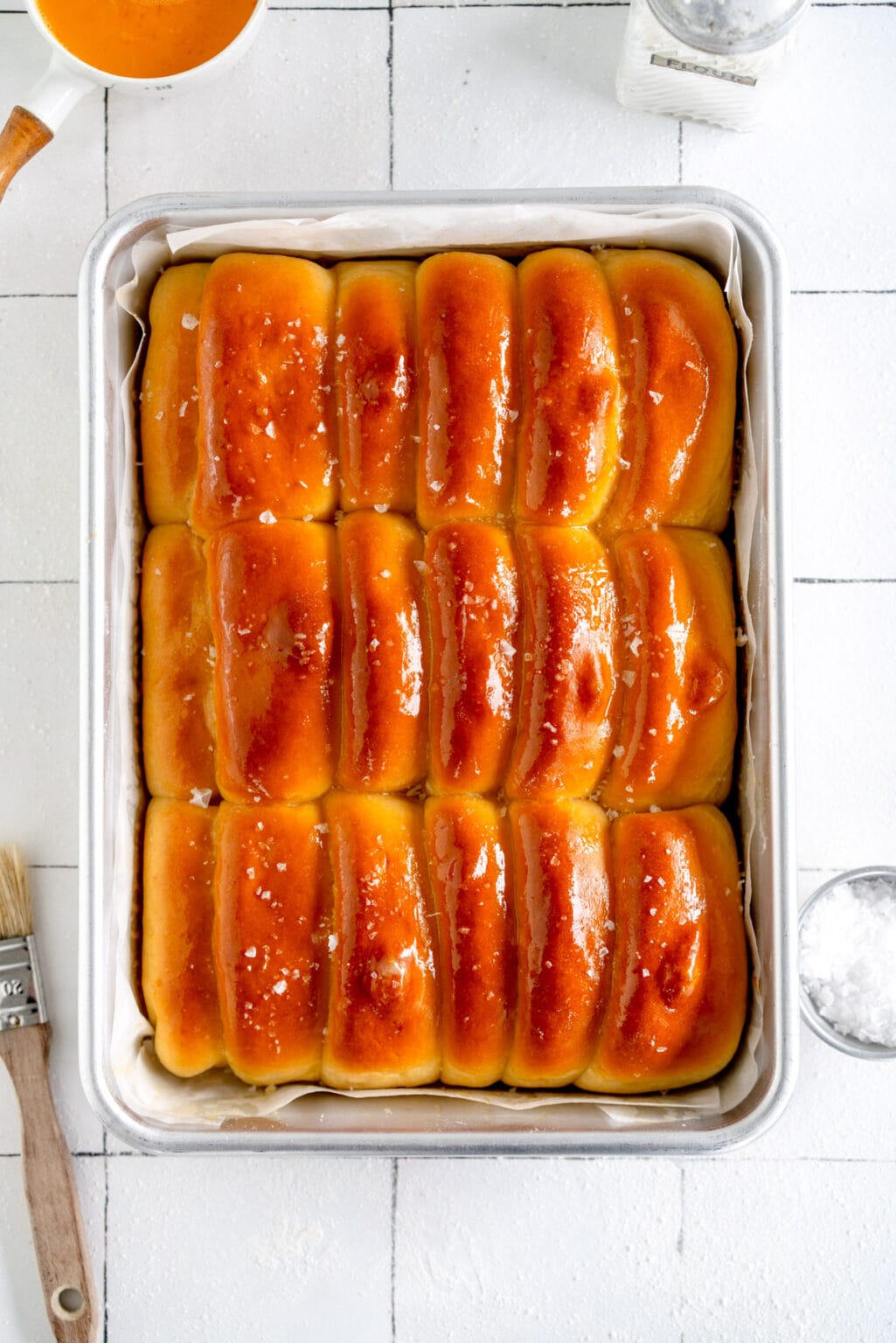 Soft and Buttery Parker House Rolls - Cloudy Kitchen