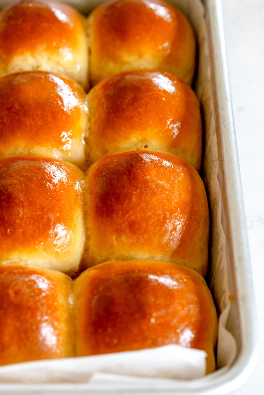 Soft and Buttery Parker House Rolls - Cloudy Kitchen