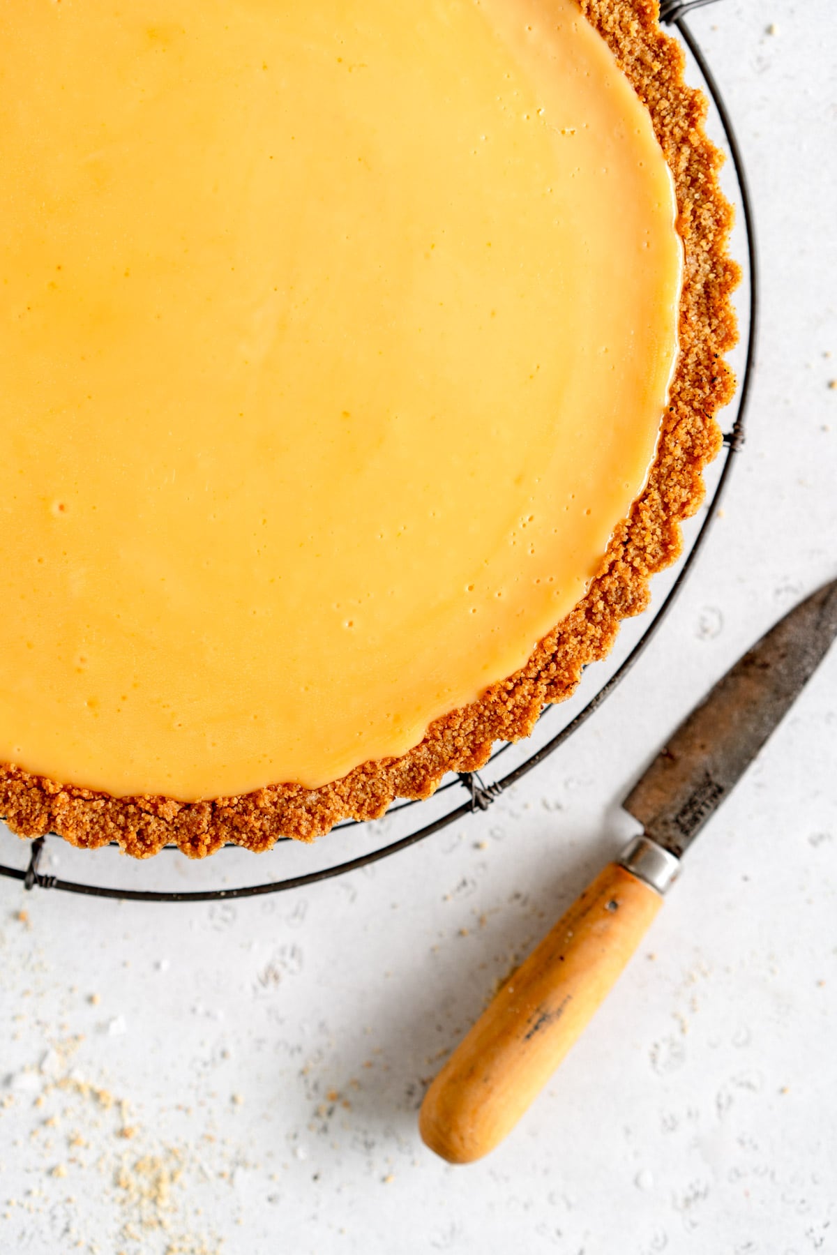 Lemon Pie with 3 Ingredient Filling - Cloudy Kitchen