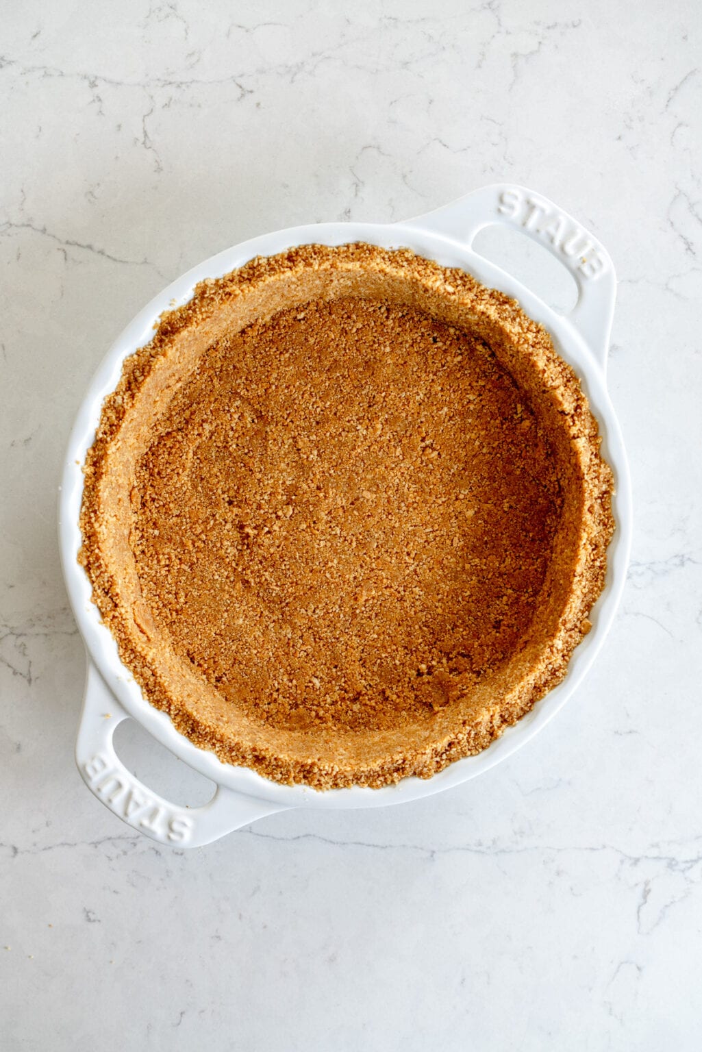 20 Minute Brown Butter Graham Cracker Crust - Cloudy Kitchen