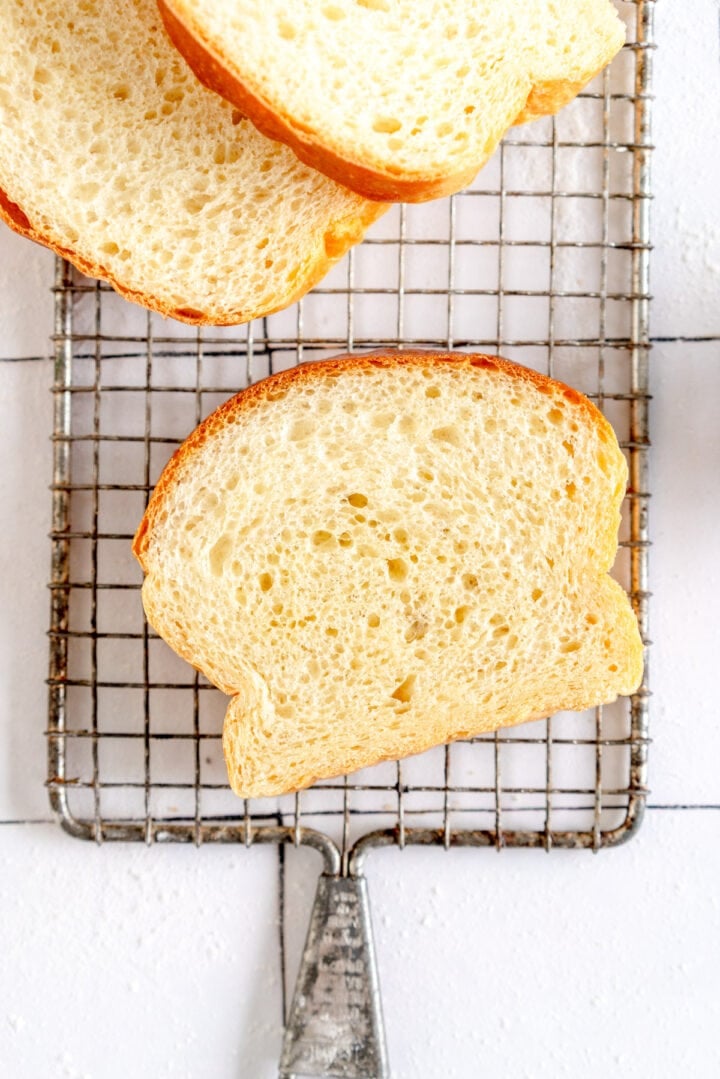 Soft and Fluffy White Bread Loaf - Cloudy Kitchen
