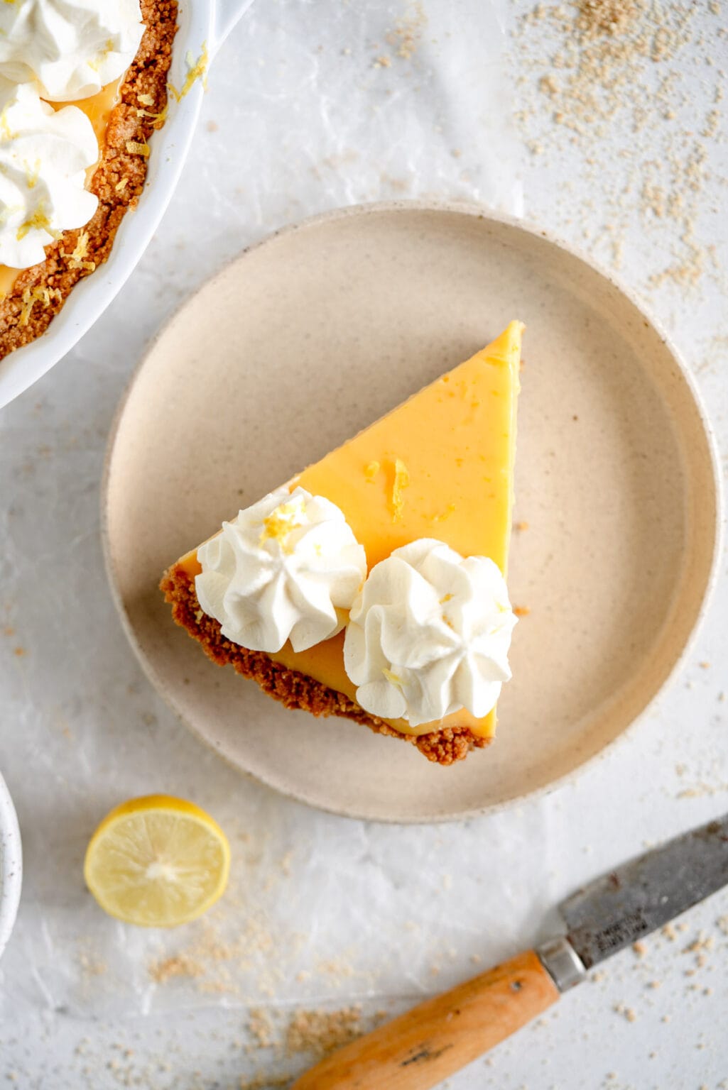 Quick Baked Homemade Key Lime Pie - Cloudy Kitchen