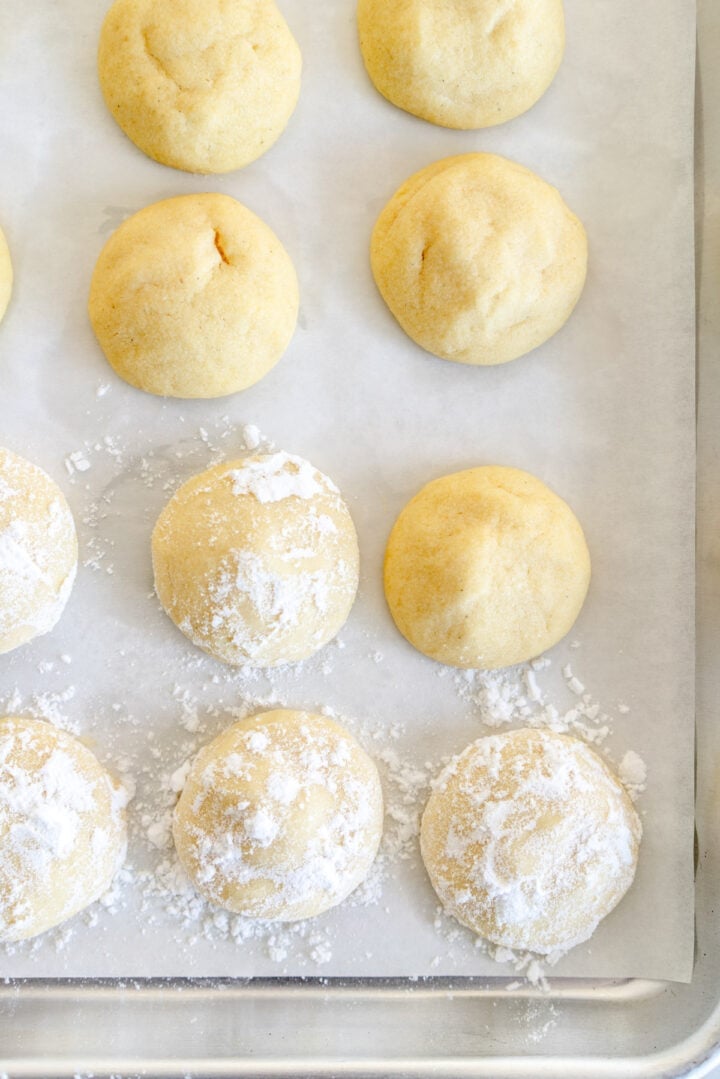 6 Ingredient Snowball Cookies - Cloudy Kitchen